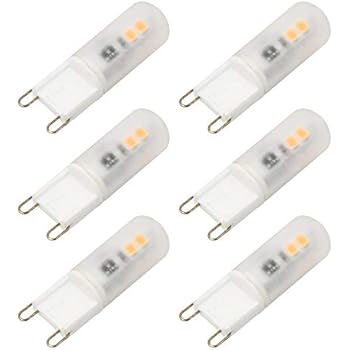 TCP LED G9 Capsule Light Bulb, 2. W (8 W) - 827 Warm White 2700K - NON ...