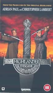 Highlander: Endgame [VHS] : Adrian Paul, Christopher Lambert, Bruce ...