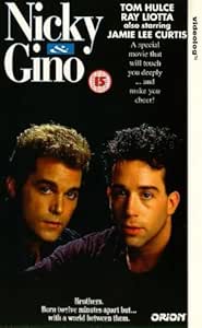 Nicky And Gino [VHS] [1989] : Tom Hulce, Ray Liotta, Jamie Lee Curtis ...