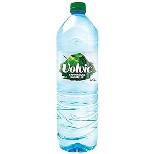 Volvic Natural Mineral Water 1.5L Case of 12 Plastic Bottle: Amazon.co ...