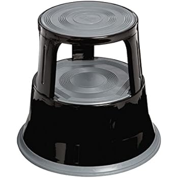 Rolling Kick Step Stool, GRY-Grey: Amazon.co.uk: Kitchen & Home