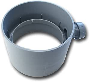 Manrose Condensation Trap, 100mm Diameter, Plastic ducting, hydroponics ...