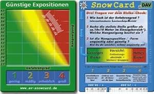 DAV SnowCard Version 2: Amazon.de: Sport & Freizeit
