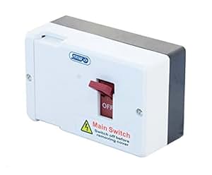 80 Amp Fused Main Switch Incomer With 80A HRC Fuse: Amazon.co.uk: DIY ...