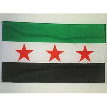 Flagge Syrien 1932-1963 / Opposition - Freie Syrische Armee - 90 x 150 ...