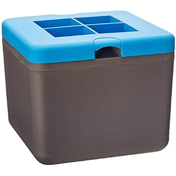 True Cubes Clear Ice Cube Tray: 4-cube tray: Amazon.co.uk: Kitchen & Home