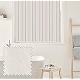 Vertical Blinds - Made to Measure - 89mm - Complete Blind - Dolphin Fabric- GREY (Up To 150cm ...