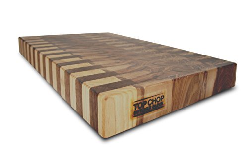 Buy Top Chop Butcher Block Premium Reversible End Grain Cutting Board ...