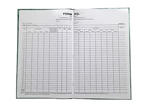 LRS Petrol Pump Stock Register (Pack of 5) : Amazon.in: Office Products