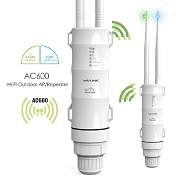 WAVLINK AC600 Wireless Outdoor WiFi Signal Booster,Access Point/Outdoor ...