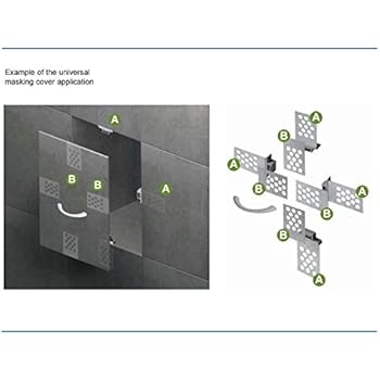 Magnetic Access Panel 200mm x 250mm Tile Control Hatch Bath Tiled ...