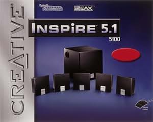 Creative Labs Inspire 5.1 5100: Amazon.co.uk: Computers & Accessories