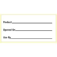 We Can Source It Ltd - Red Removable "Use By" Food Labels - Food Life ...