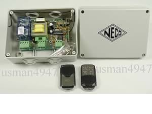 Neco Remote Control Unit For Roller Shutter Garage Door: Amazon.co.uk ...