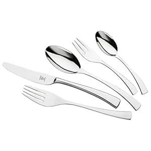Justinus Besteck Move 60tlg. silber: Amazon.de: Küche & Haushalt