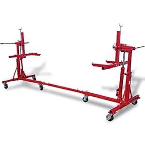 vidaXL Car Vehicle Automotive Auto Restoration Rotisserie Rotating Jig ...