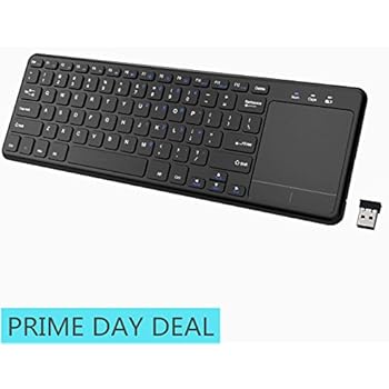 Rii Ultra Slim K12+ 2.4Ghz Mini Wireless Keyboard with Touch Pad Mouse ...