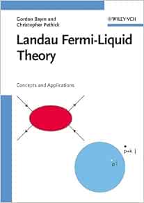 Landau Fermi-liquid Theory: Concepts and Applications: Amazon.co.uk ...