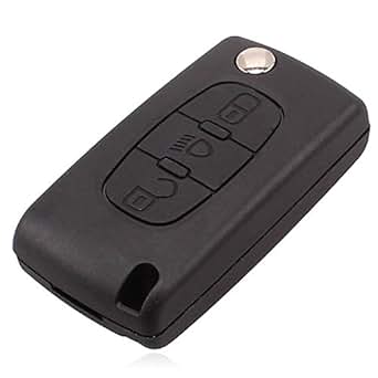 Remote Control Key Fob for Citroen C4 Picasso with Grooved Blade ...