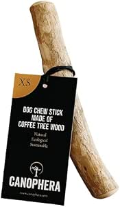 Canophera Coffee wood dog chew sticks for regular chewers - Size XS ...