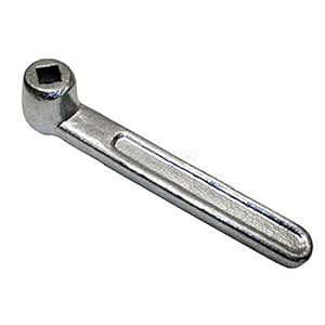 Gas Bottle Spindle Key, Square Key O/A Length 110mm: Amazon.co.uk: DIY ...