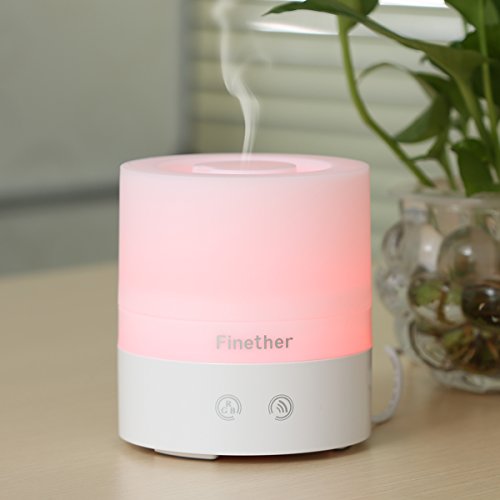USB Ultraschall Luftbefeuchter Duftzerstäuber Duft/Aroma Diffuser mit 6 LED Farbwechsel ...