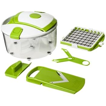 Genius Salad Chef Smart - Per tagliare, affettare e pelare frutta e ...