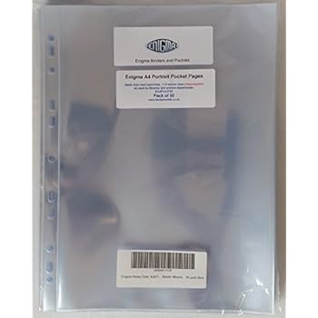 A4 Portait Acid Free Sleeves [6 pocket - small photo size] pack of 10: Amazon.co.uk: Office Products