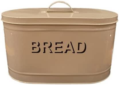 Retro Cream Enamel Bread Bin: Amazon.co.uk: Kitchen & Home