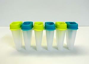 TUPPERWARE Kinder Eislutscher Lollitups Eisbecher Eiszubereiter D178 ...