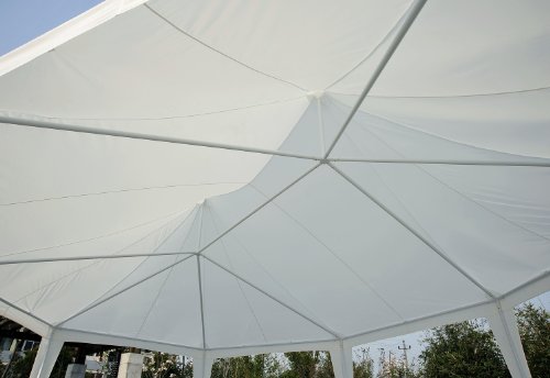 Outsunny 6.8x5M Large Octagonal Party Tent Gazebo Heavy Duty Wedding ...