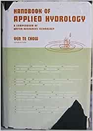 Buy Handbook of Applied Hydrology: A Compendium of Water Resources ...
