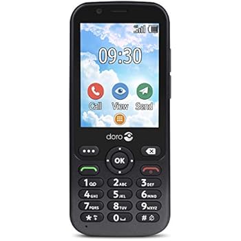 Doro 7030 Unlocked Dual SIM 4G Easy-to-Use Clamshell: Amazon.co.uk ...