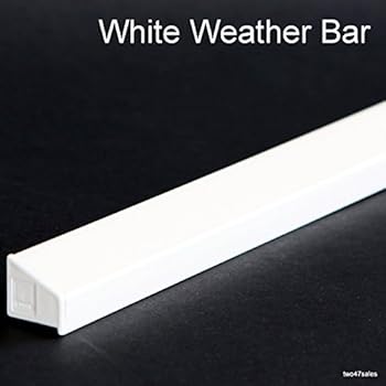 Upvc Door Or Window Weather Rain Drip Bar Strip - White 850mm Long ...