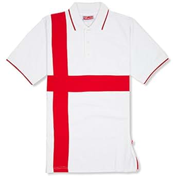 England St George Cross Polo Shirt (Small 36"): Amazon.co.uk: Clothing
