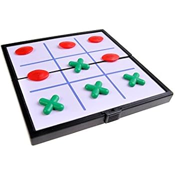 Gioco da tavolo magnetico (Edizione super mini da viaggio): Tris ...