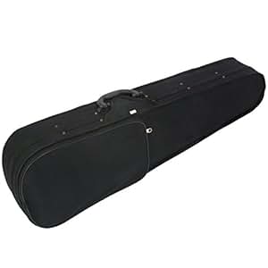 Tiger Full Size 4/4 Lightweight Violin Case - Backpack Straps - Black ...