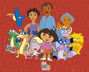 MP0765 Dora the Explorer, Family, 40cm x 50cm mini poster : Amazon.co ...