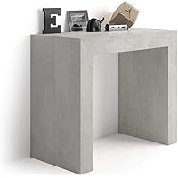 Mobili Fiver, Angelica Extendable Console Table, 45(305) x90 cm, Concrete Effect, Grey, Made In ...