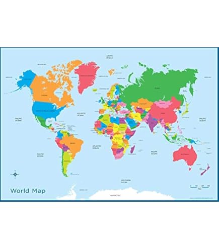 States And Capitals Chart USA States And State Capitals Map A3 (30cm