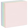 Q-CONNECT 76 x 76 mm Quick Note Cube Pastel : Amazon.co.uk: Stationery ...