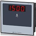 Multispan AV-14 Single Phase AC Digital Ampere Meter 96 x 96 x 42 (Ct ...