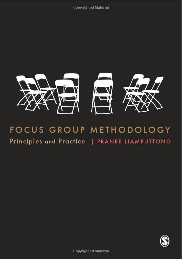 Focus Group Methodology: Principle And Practice: Amazon.co.uk ...
