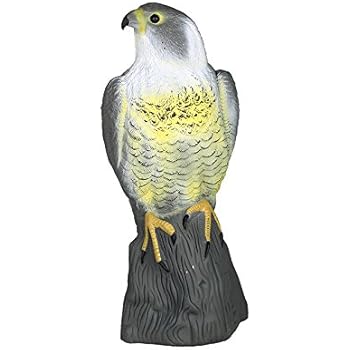 SET 3 Corvi Scaccia Piccioni in Plastica 38 cm Neri | 3X Corvo Finto ...