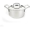 Buy The Indus Valley Triply Stainless Steel Sauce Pot with Steel Lid ...