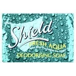 THREE PACKS of Shield Fresh Aqua Deodorising Soap 4 Pack: Amazon.co.uk ...