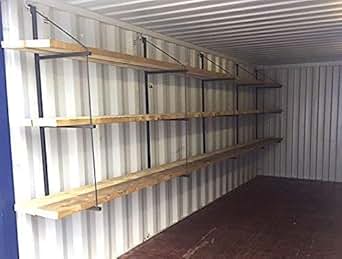 Insta Shipping Container Shelving Brackets, Three Tier, Fast Shelf ...
