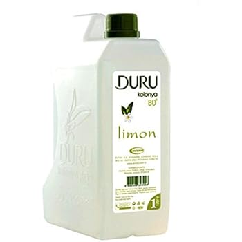 DURU LEMON COLOGNE LIMON KOLONYA TRADITIONAL TURKISH AFTERSHAVE 1 LITRE ...
