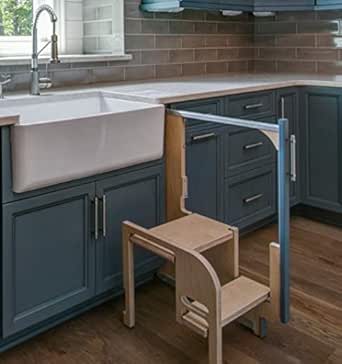 Hideaway Solutions Cabinet Step Stool : Amazon.in: Home & Kitchen