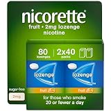 Nicorette Fruit 2mg Lozenge (4 x 20 Lozenges), Effective and Discreet ...